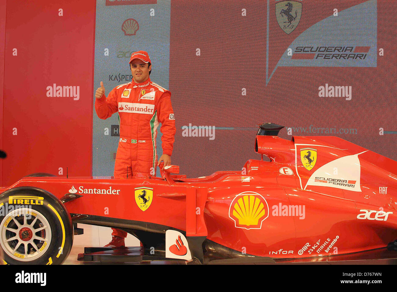 Fernando Alonso, Felipe Massa F1 - Formula One - Ferrari Team and Car ...