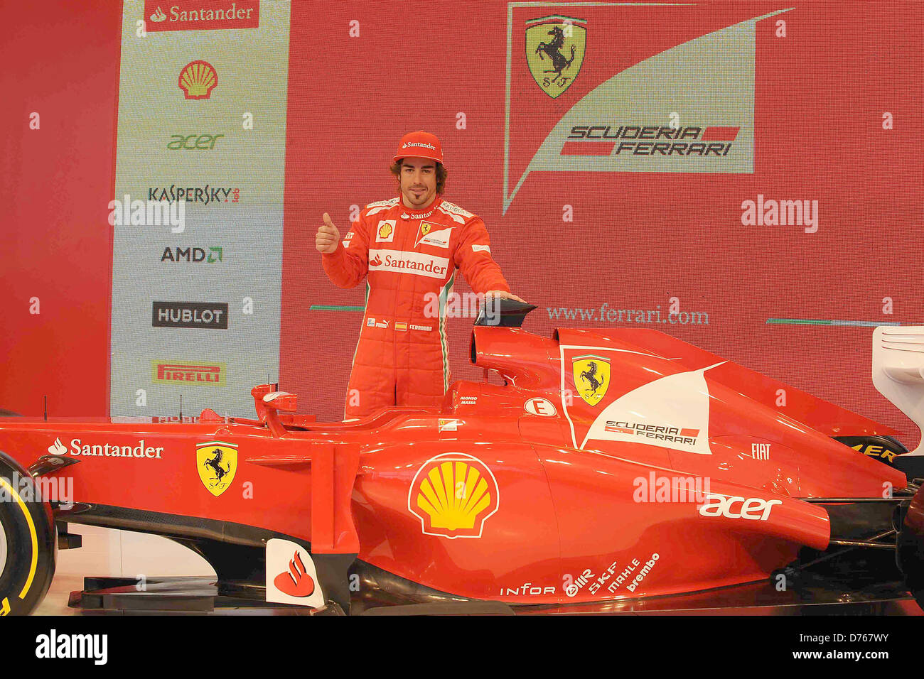 Fernando Alonso, Felipe Massa F1 - Formula One - Ferrari Team and Car ...