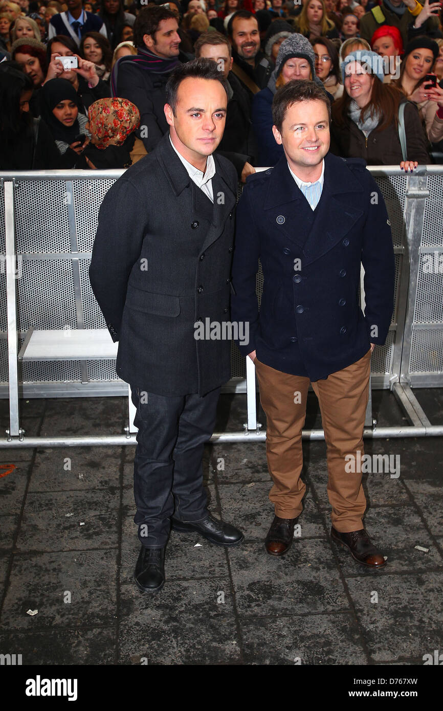 Anthony McPartlin and Declan Donnelly aka Ant and Dec at the 'Britain's ...