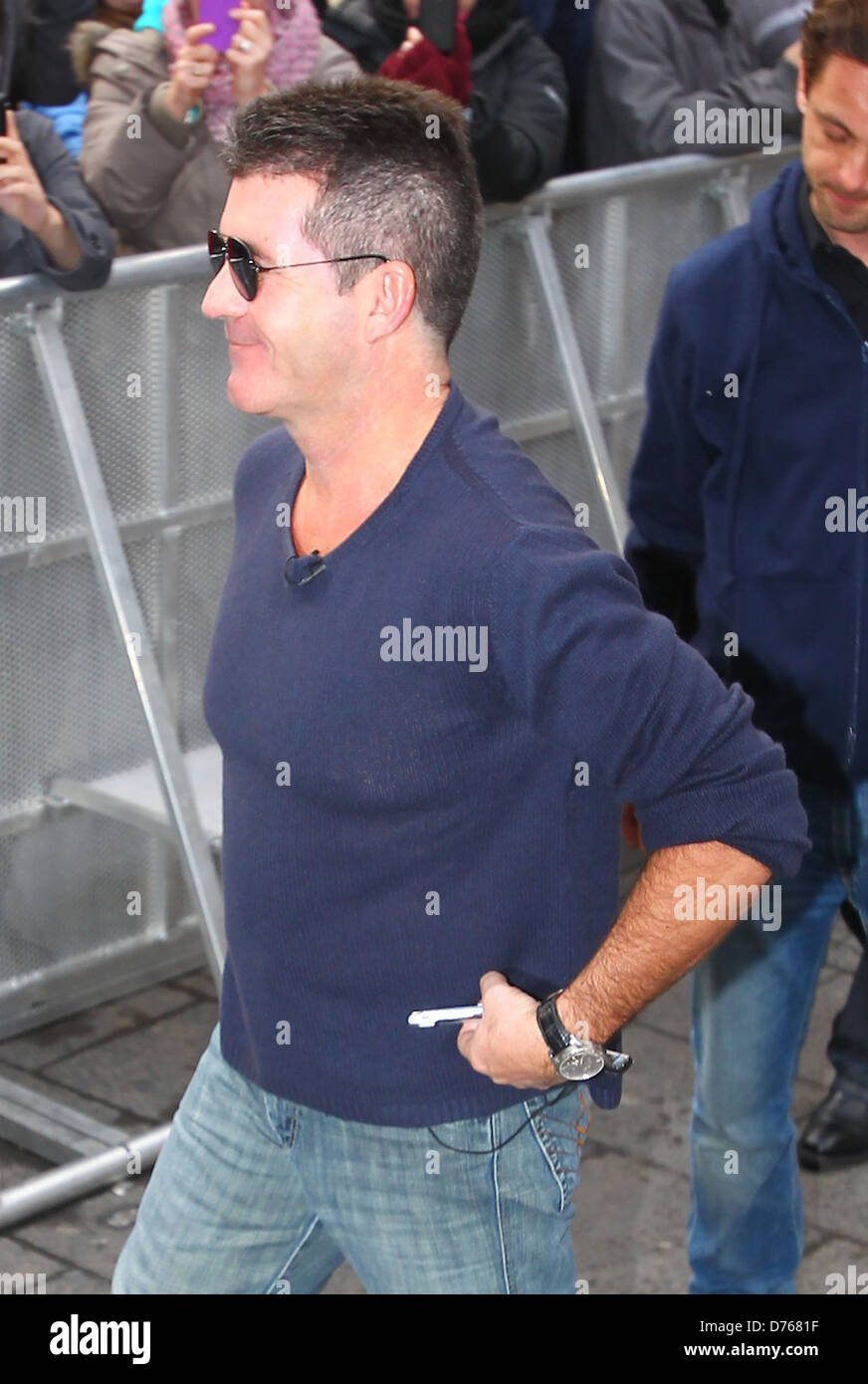 Simon Cowell at the 'Britain's Got Talent' auditions at the Hammersmith ...