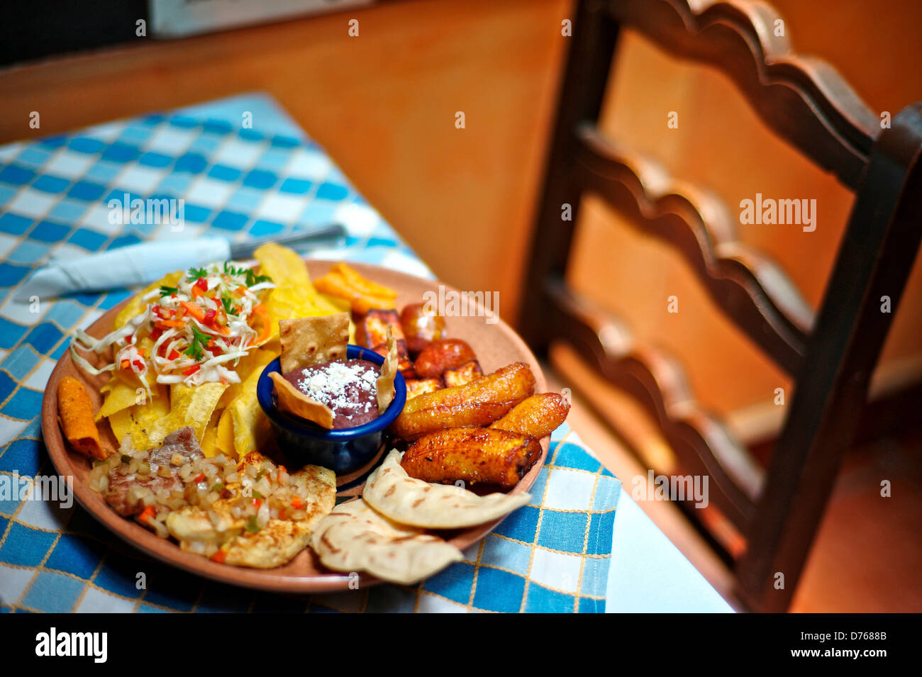 Nicaragua, Traditional Nicaraguan food at La Cocina de Dona Haydee ...