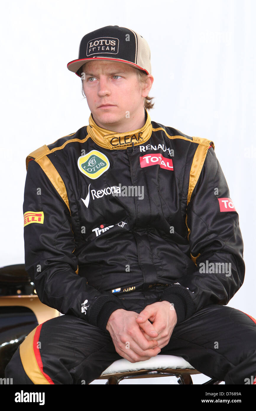 Kimi raikkonen lotus renault f1 hi-res stock photography and images - Alamy