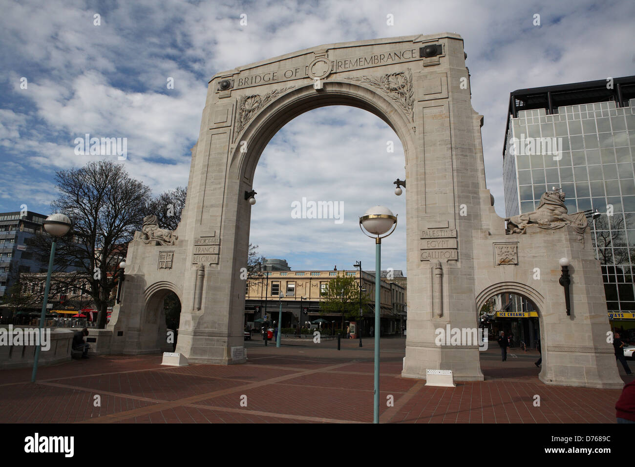 Bridge of Remembrance Stock Photo - Alamy