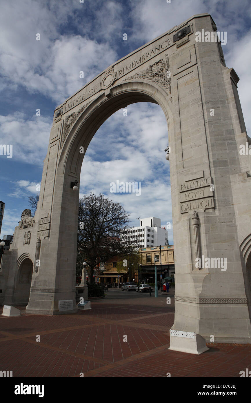 Bridge of Remembrance Stock Photo - Alamy