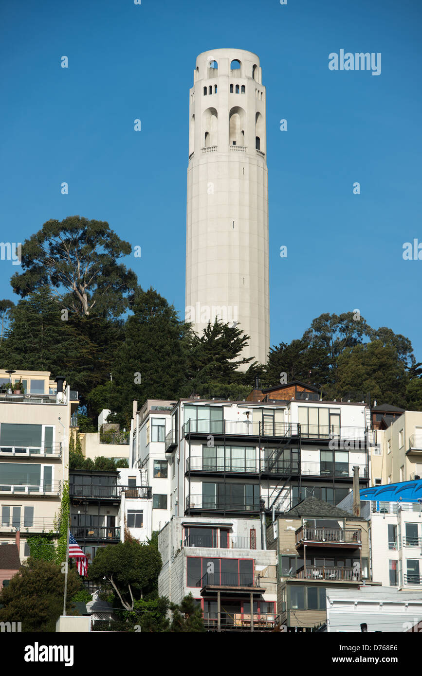 Coit tower san francisco interior hi-res stock photography and images ...