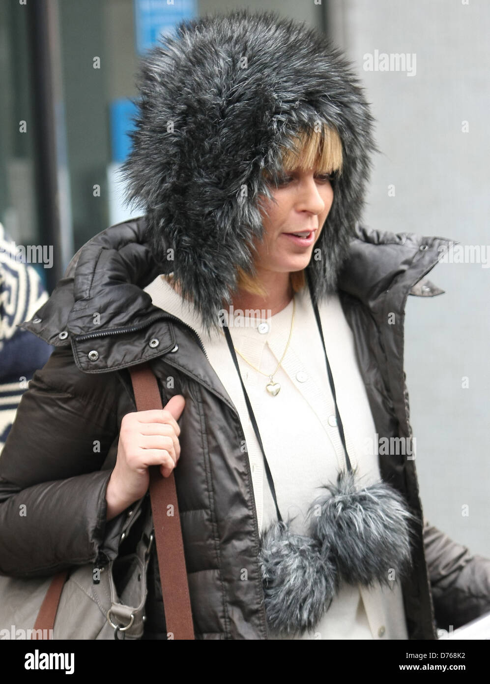 Kate Garraway outside the ITV studios London, England - 06.02.12 Stock ...