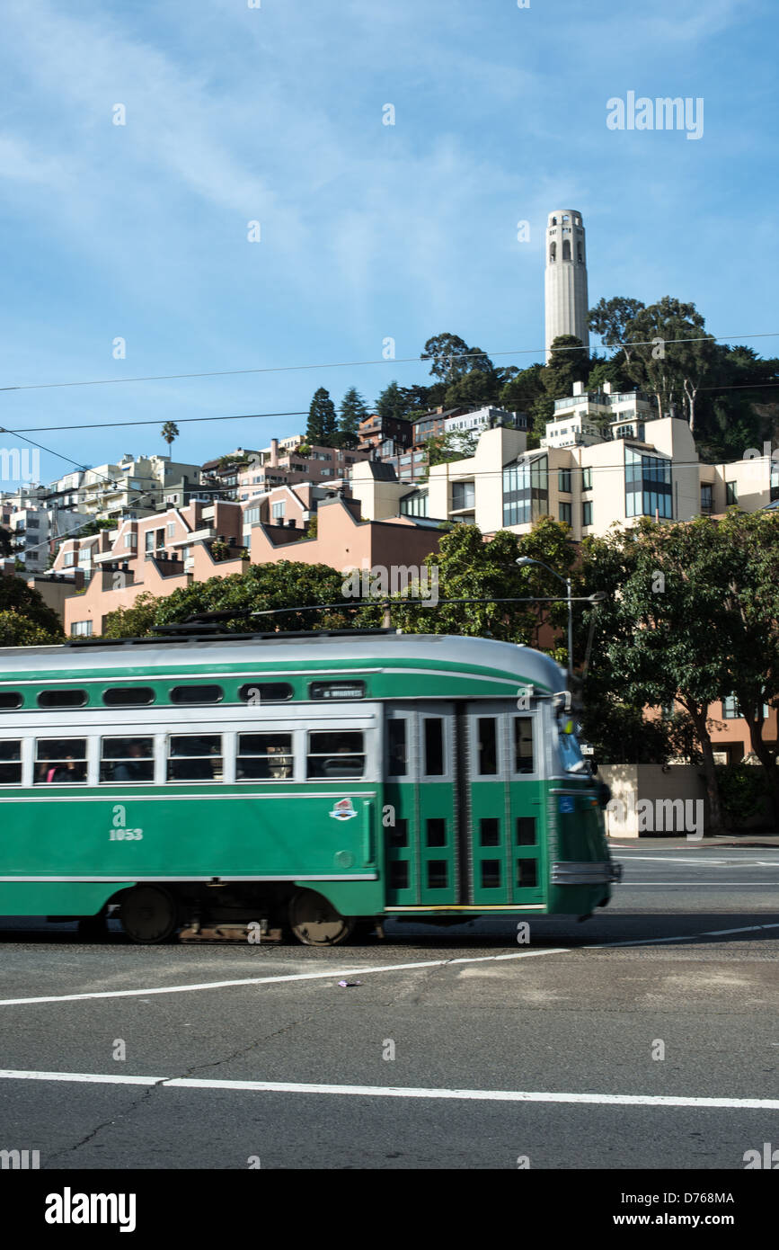 Coit Tower Telegraph Hill San Francisco California // SAN FRANCISCO ...