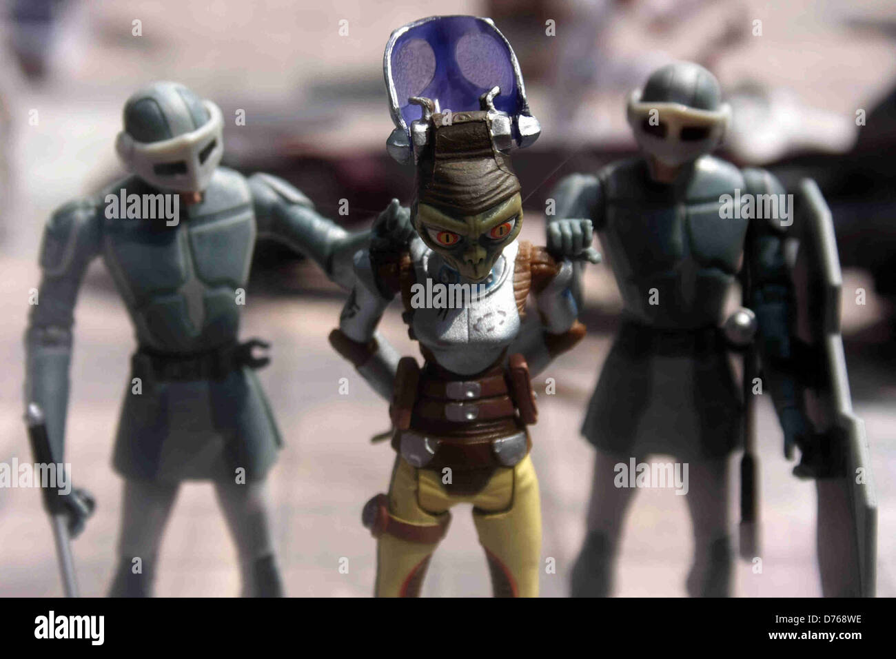 Fans of Star Wars compete in a special rally kart event in anticipation ...