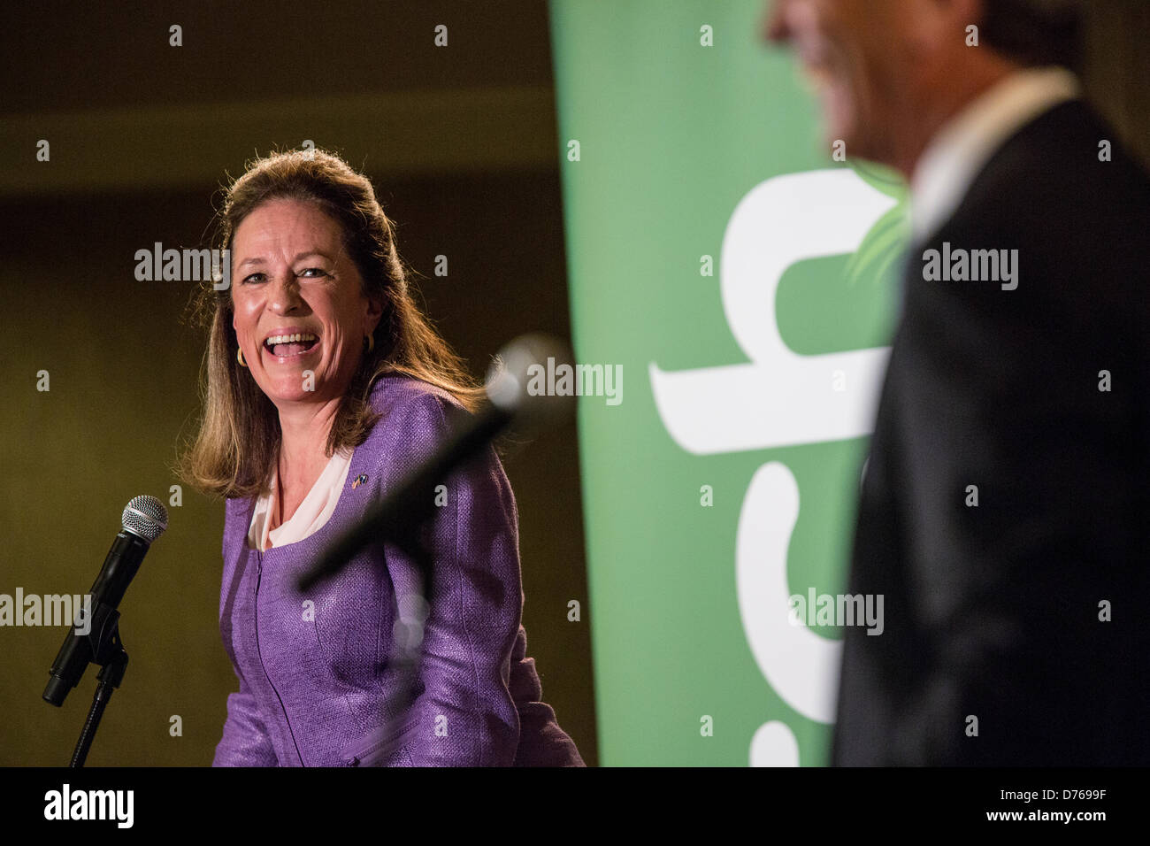 Elizabeth Colbert Busch the democratic candidate for the open ...