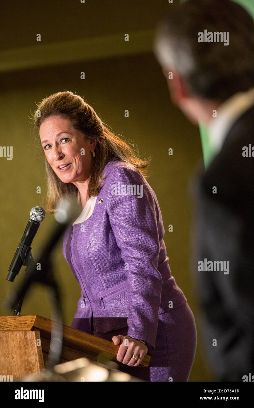 Elizabeth Colbert Busch the democratic candidate for the open ...