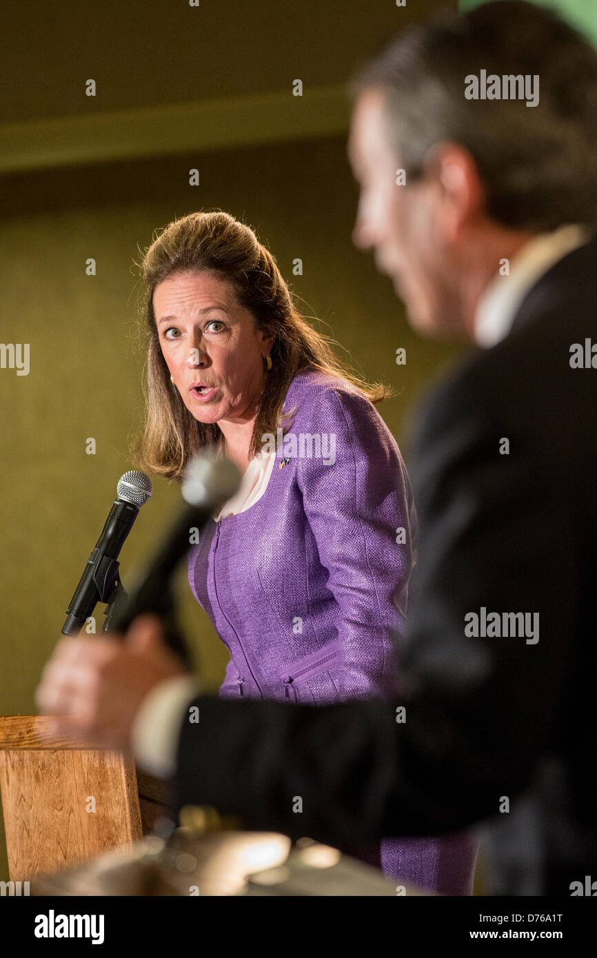 Elizabeth Colbert Busch the democratic candidate for the open ...