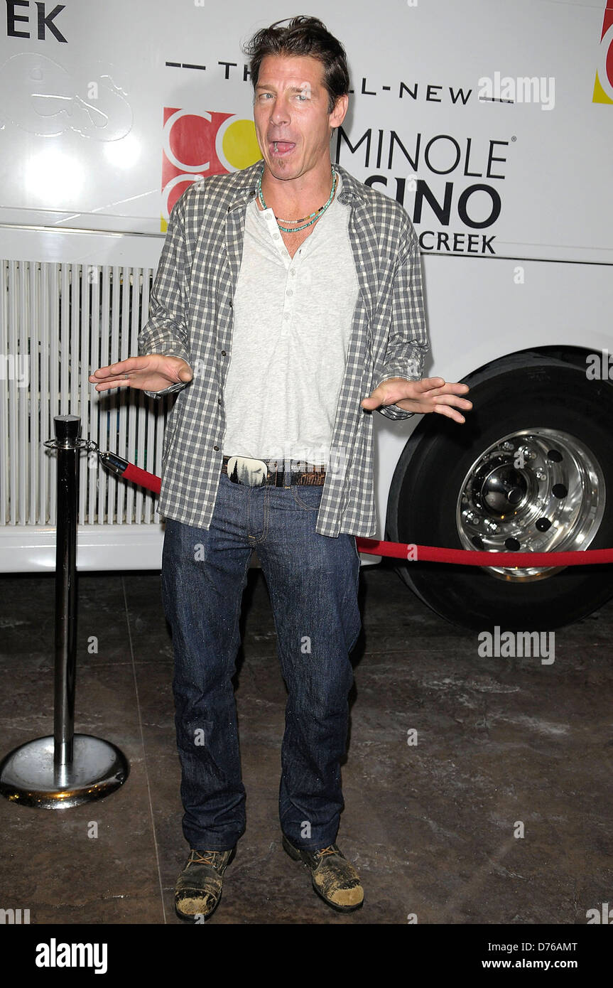 Ty Pennington, at the 'Move That Bus' to celebrate the grand opening of ...
