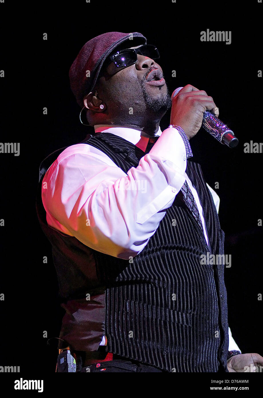 Wanya Morris, of Boyz II Men performing at Manchester O2 Apollo ...