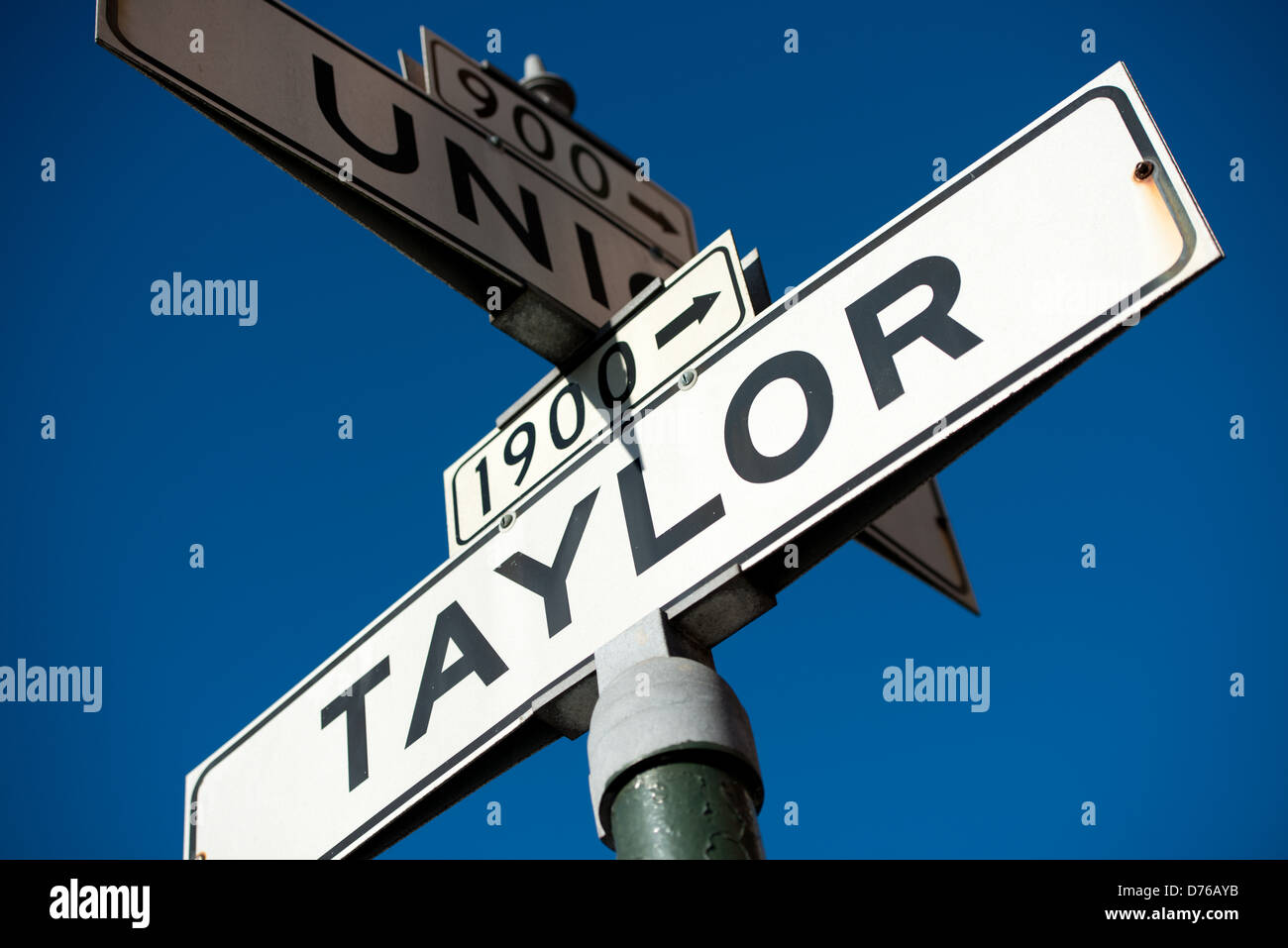 Taylor street neighborhood hi-res stock photography and images - Alamy