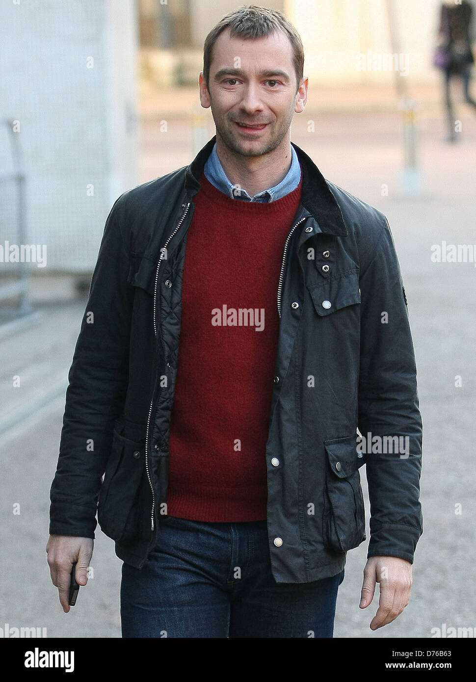 Charlie Condou at the ITV studios London, England - 02.02.12 Stock ...