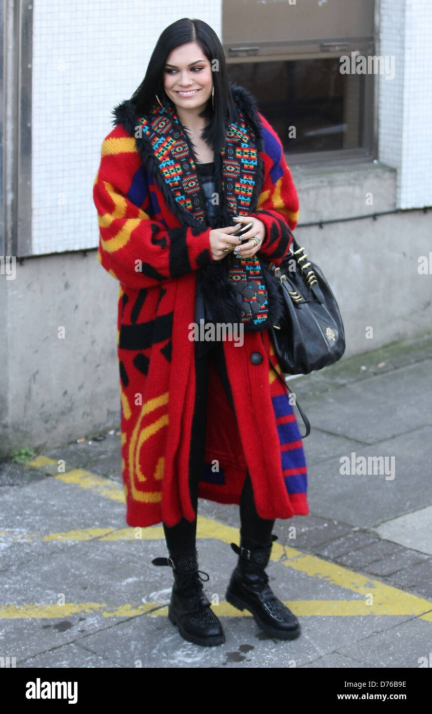 Jessie J aka Jessica Cornish at the ITV studios London, England - 02.02 ...