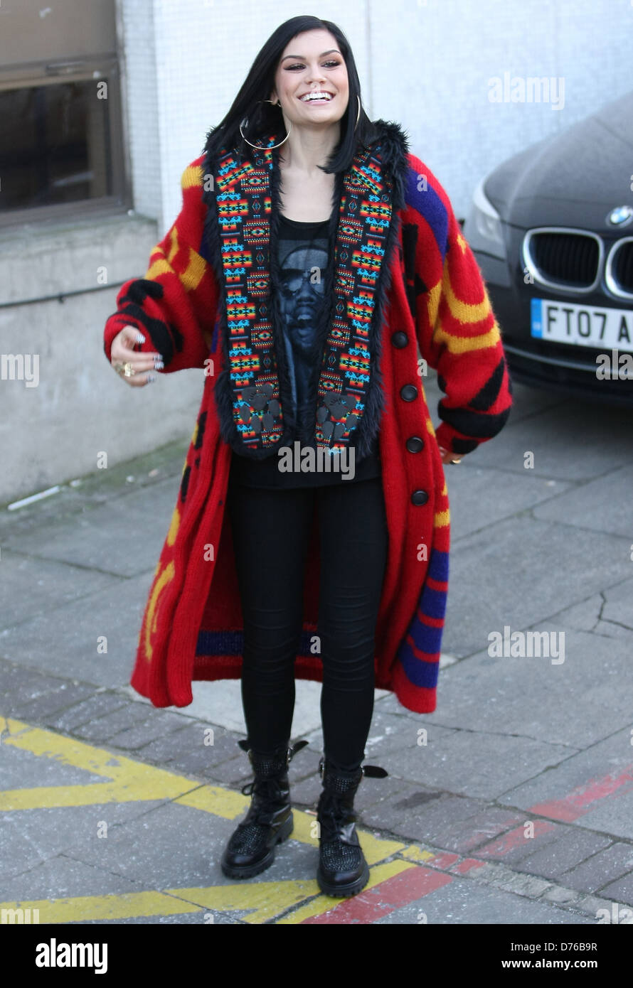 Jessie J aka Jessica Cornish at the ITV studios London, England - 02.02 ...