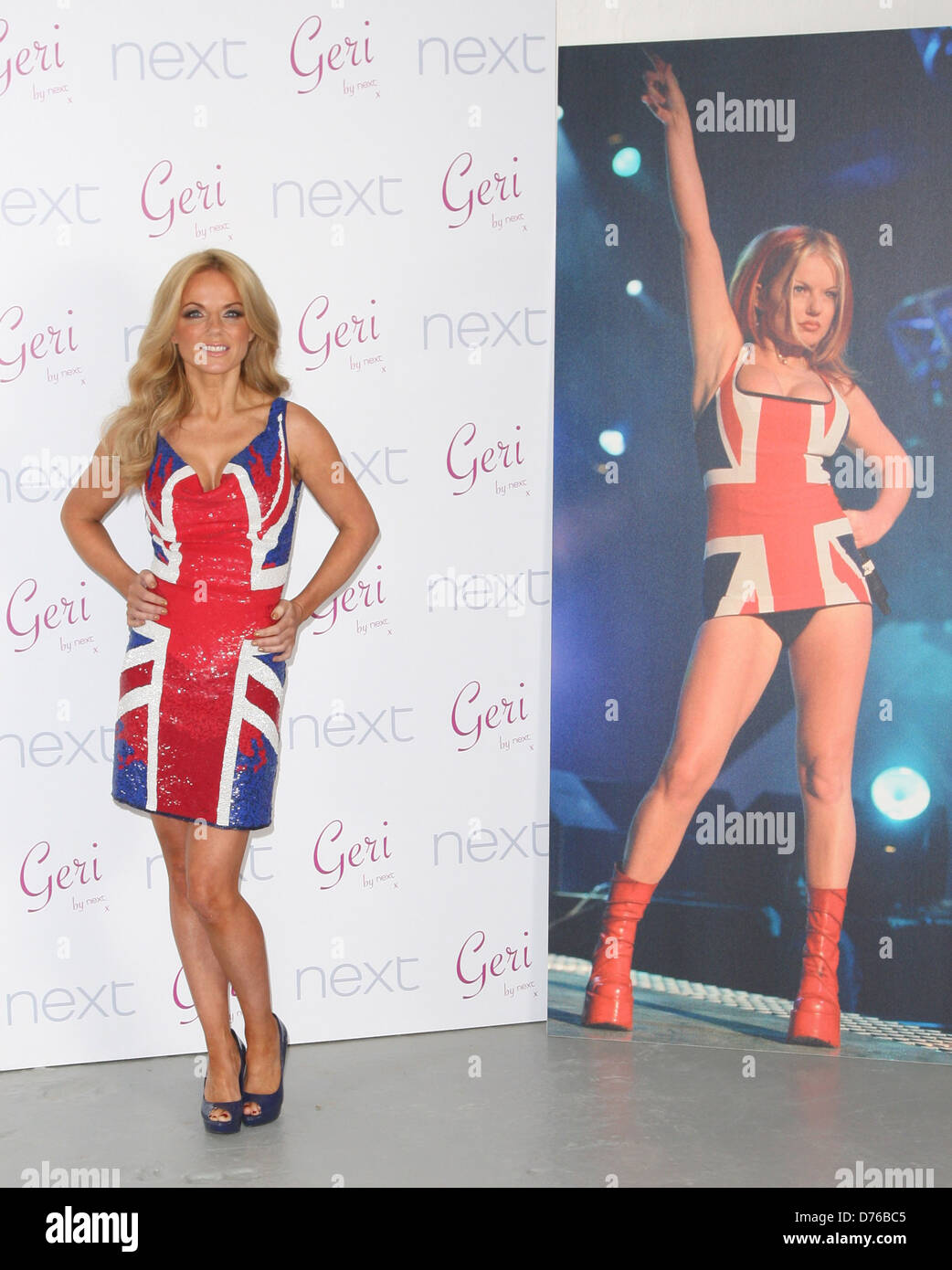 Geri Halliwell for Next - Photocall London, England - 02.02.12 Stock ...