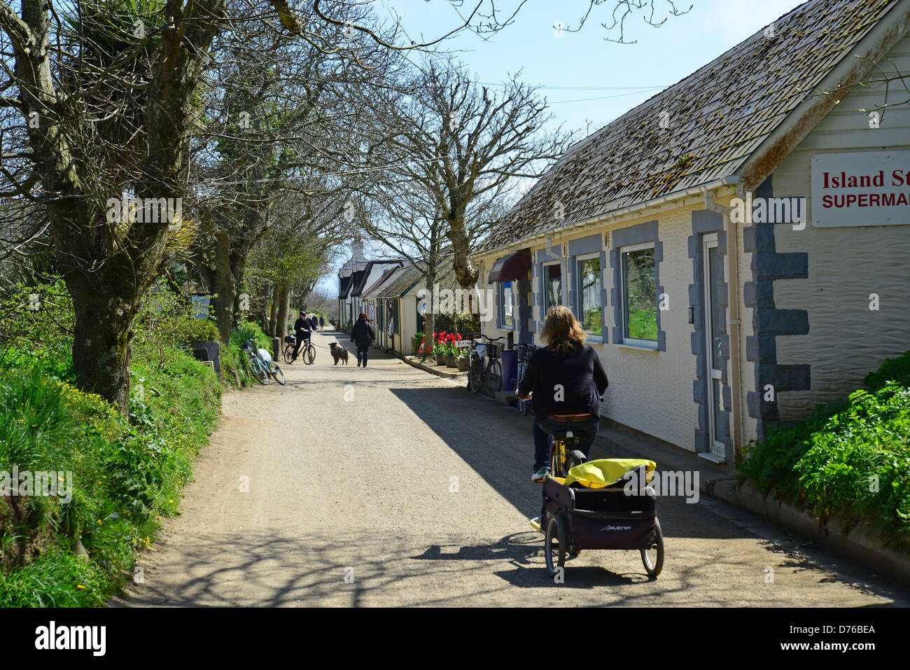 The Avenue, Greater Sark, Sark, Bailiwick of Guernsey, Channel Islands ...