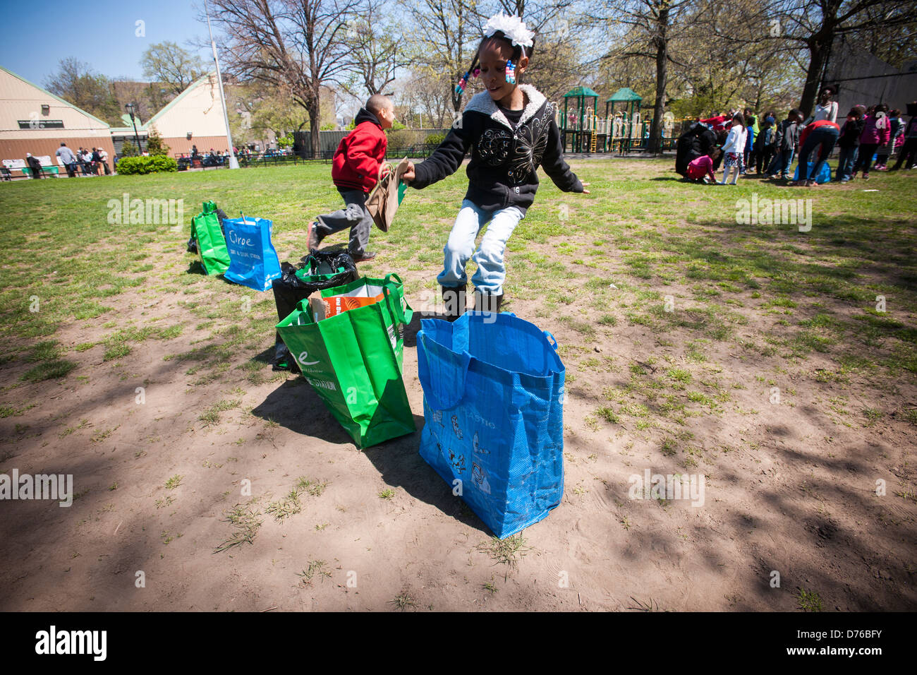 First and second graders from neighborhood schools celebrate Arbor Day ...