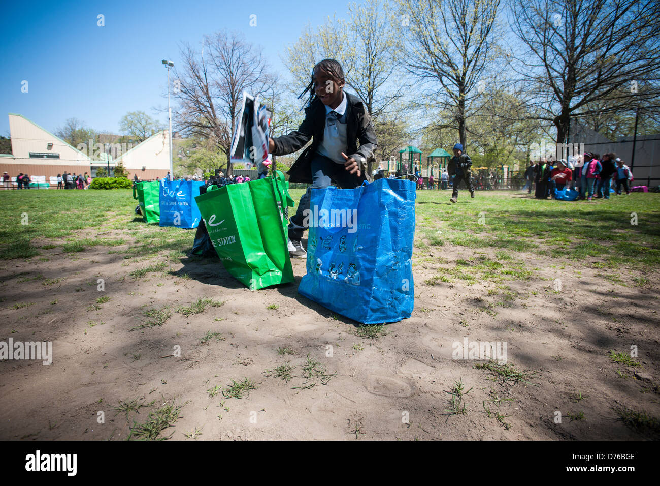 First and second graders from neighborhood schools celebrate Arbor Day ...