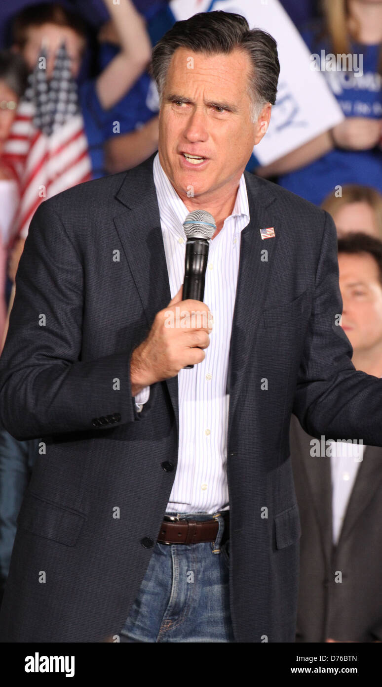Mitt Romney Republican Party candidate for the United States Presidency ...
