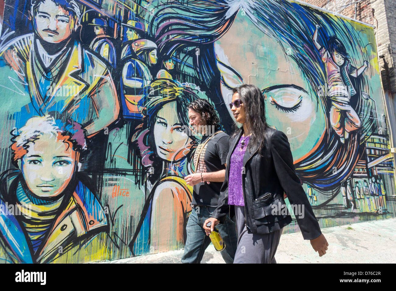 Bushwick new york murals hi-res stock photography and images - Alamy