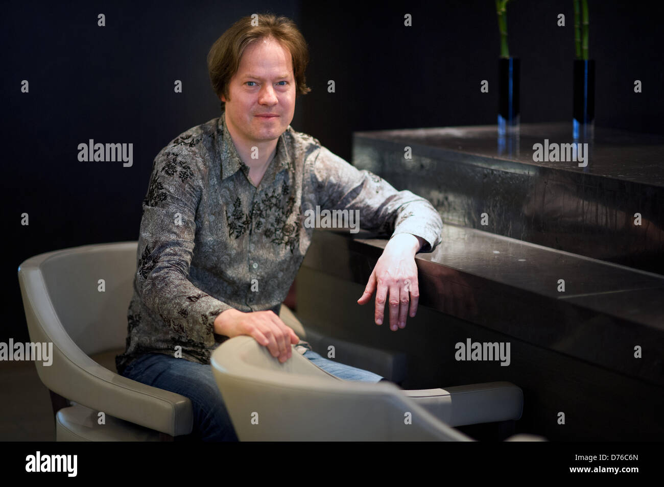 Cellist and conductor of the 36th Dresden Music Festival, Jan Vogler ...