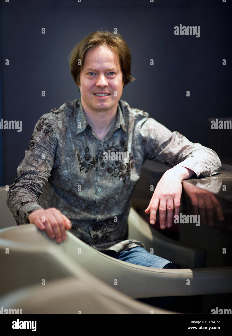 Cellist and conductor of the 36th Dresden Music Festival, Jan Vogler ...