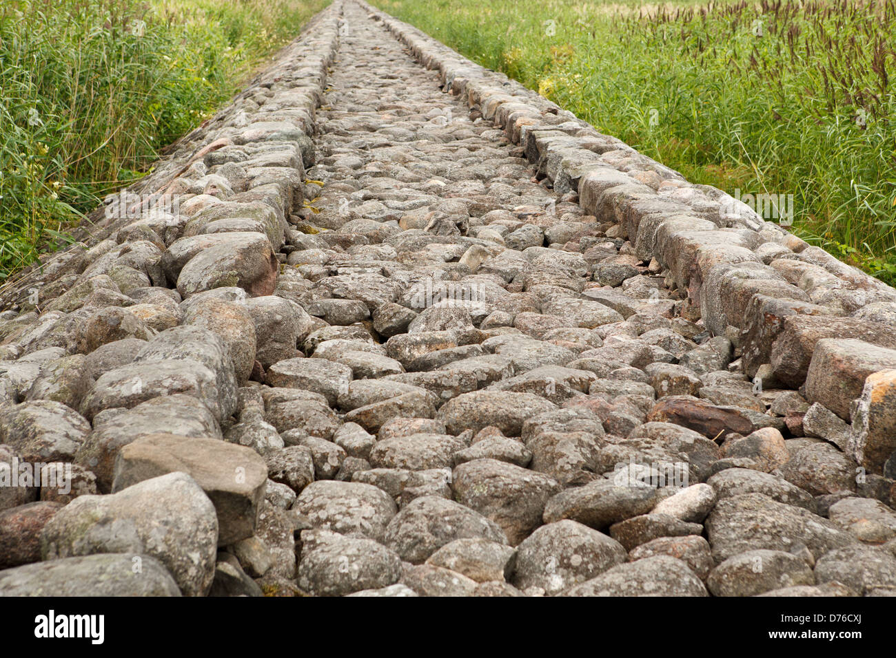 Old stone pier Stock Photo - Alamy
