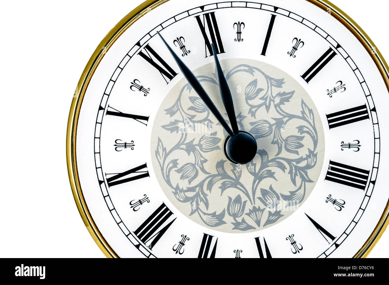 Antique clock midnight hi-res stock photography and images - Alamy