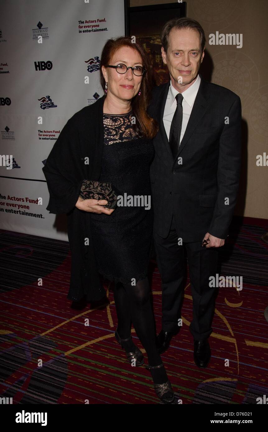 Jo Andres, Steve Buscemi at arrivals for The Actors Fund Annual Gala ...
