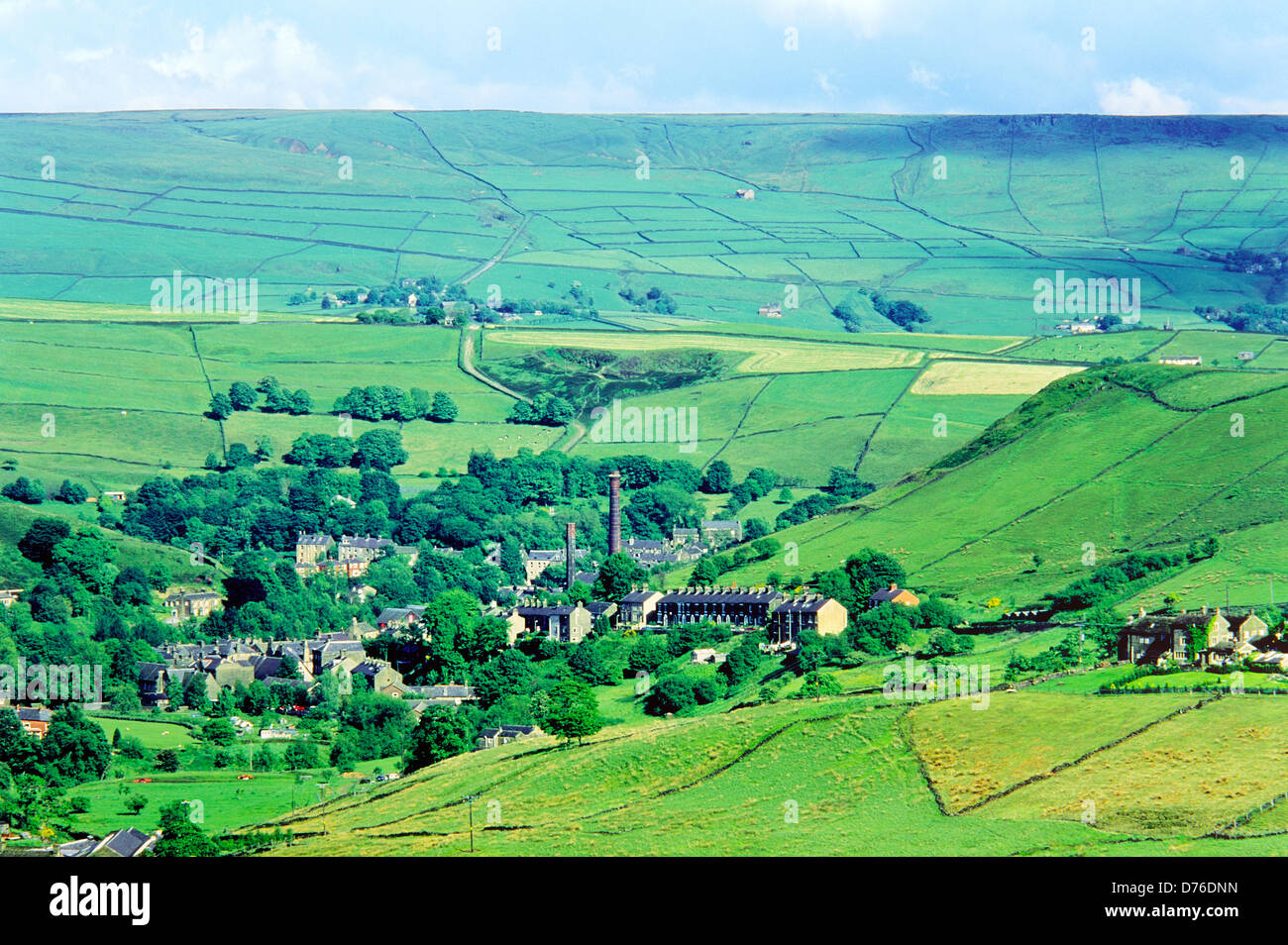 Delph Village Saddleworth Greater Manchester Stock Photos & Delph ...