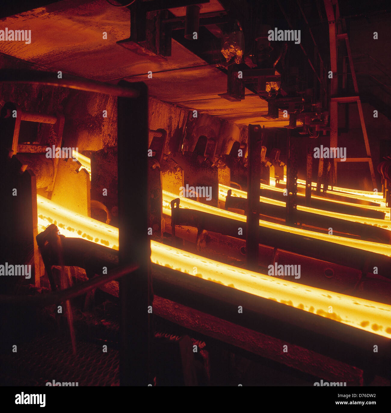 Continuous Steel Casting Plant at British Steel Rotherham. The source ...