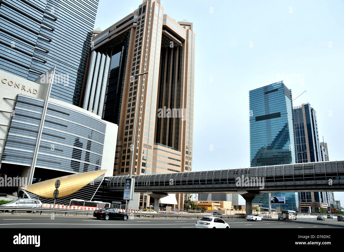 Sheikh zayed road bridge hi-res stock photography and images - Alamy
