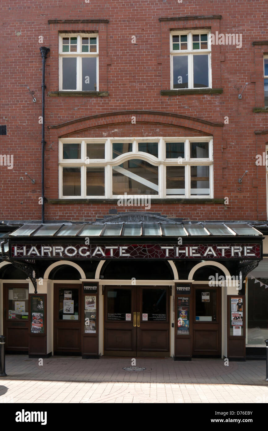 HARROGATE, NORTH YORKSHIRE, UK - APRIL 19, 2013 Exterior view of ...