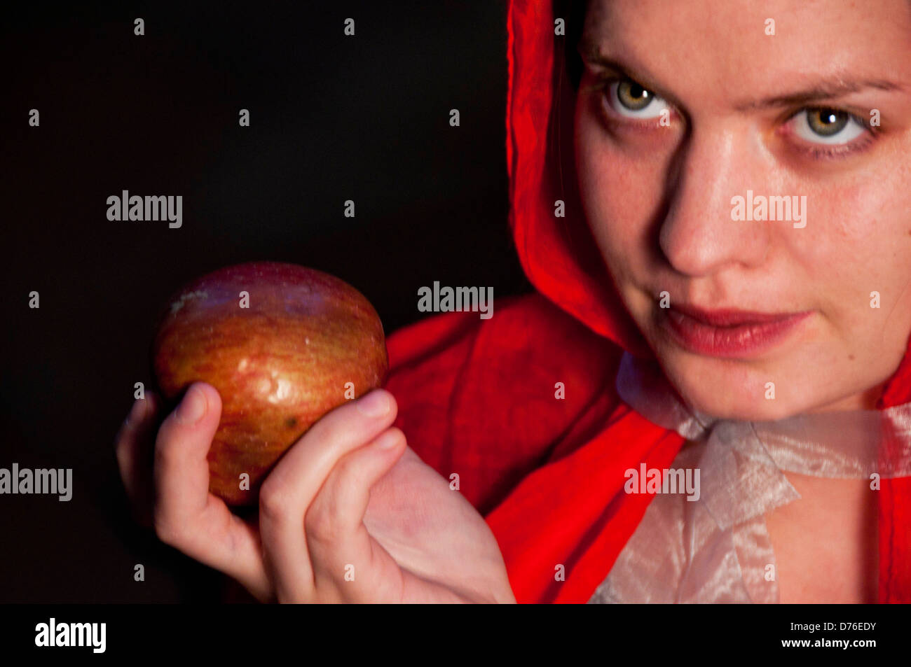 Little red riding hood with trees hi-res stock photography and images ...