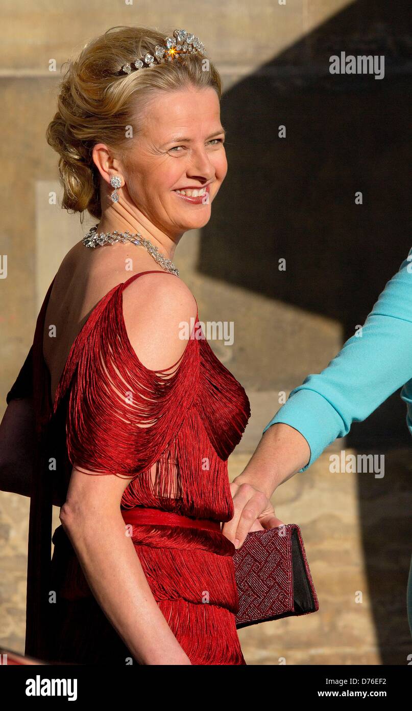 Princess Mabel of The Netherlands leaving the Royal Palace Amsterdam ...