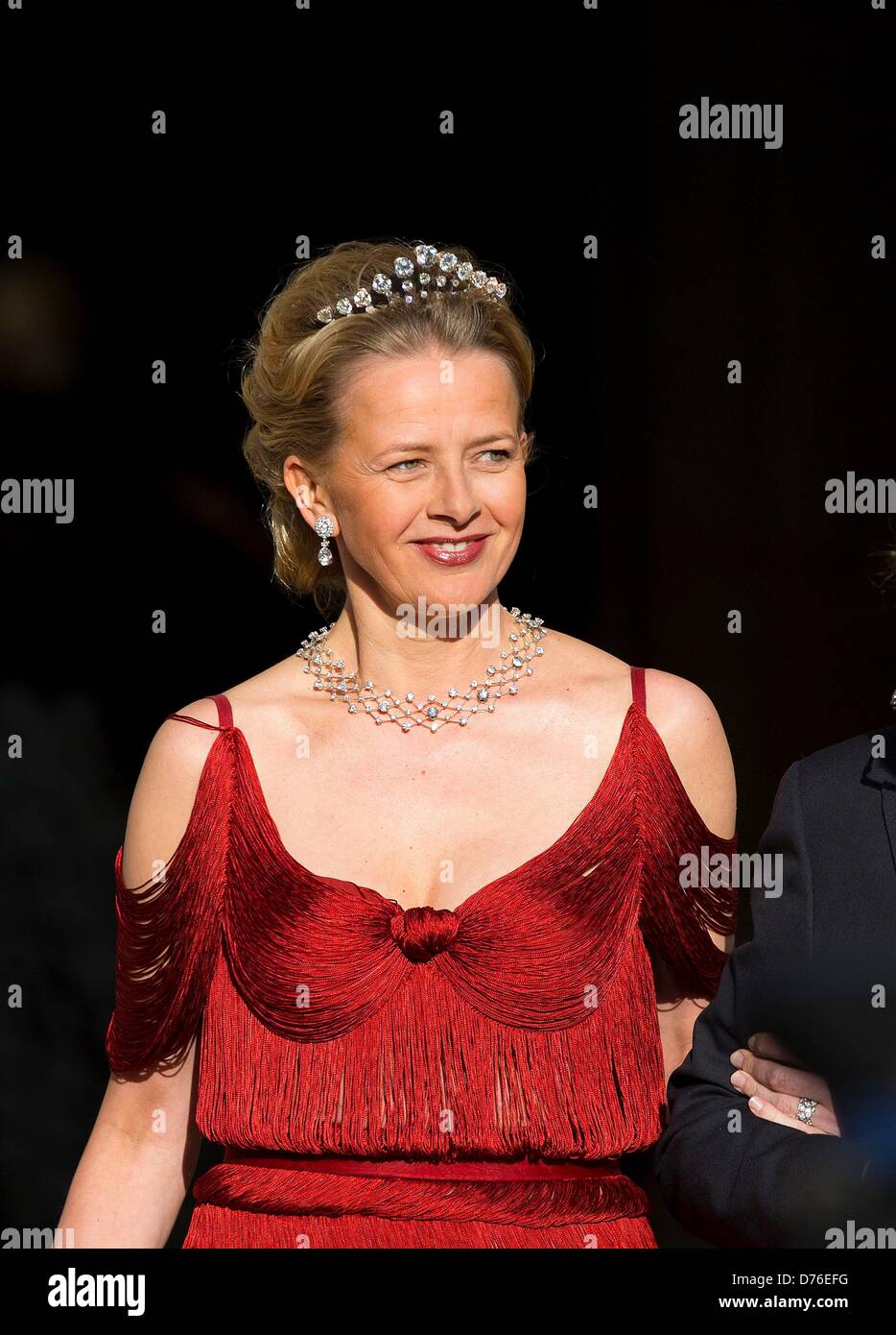 Princess Mabel of The Netherlands leaving the Royal Palace Amsterdam ...