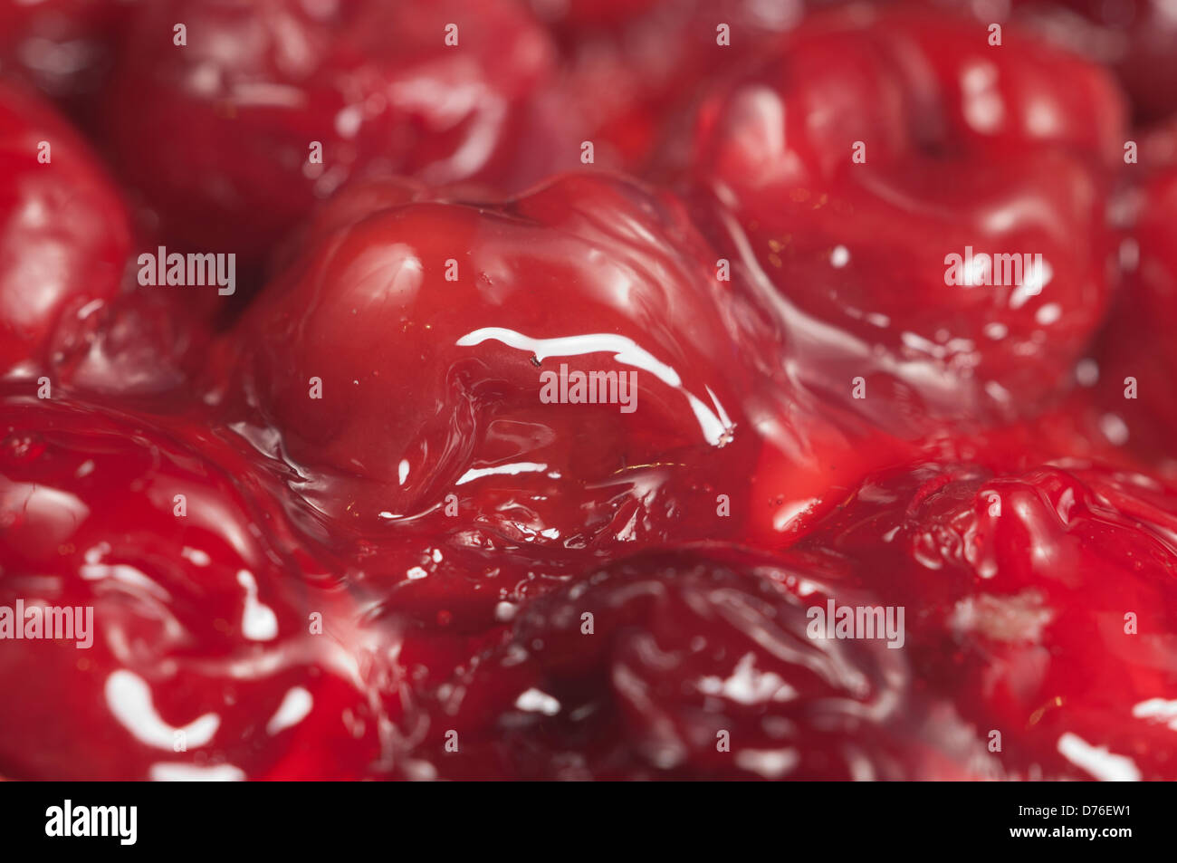Cherry jam as a background, macro shot, local focus Stock Photo - Alamy