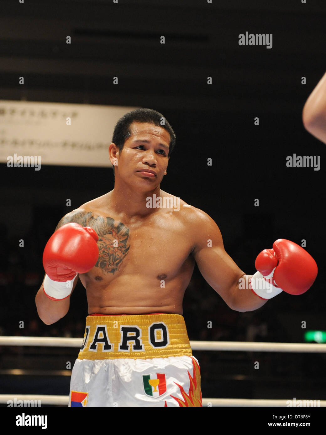 Sonny Boy Jaro (PHI), APRIL 7, 2013 - Boxing : Sonny Boy Jaro of ...