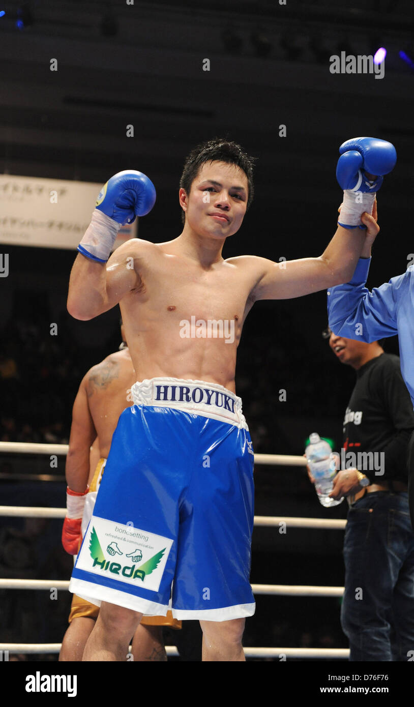 Hiroyuki Hisataka (JPN), APRIL 7, 2013 - Boxing : Hiroyuki Hisataka of ...