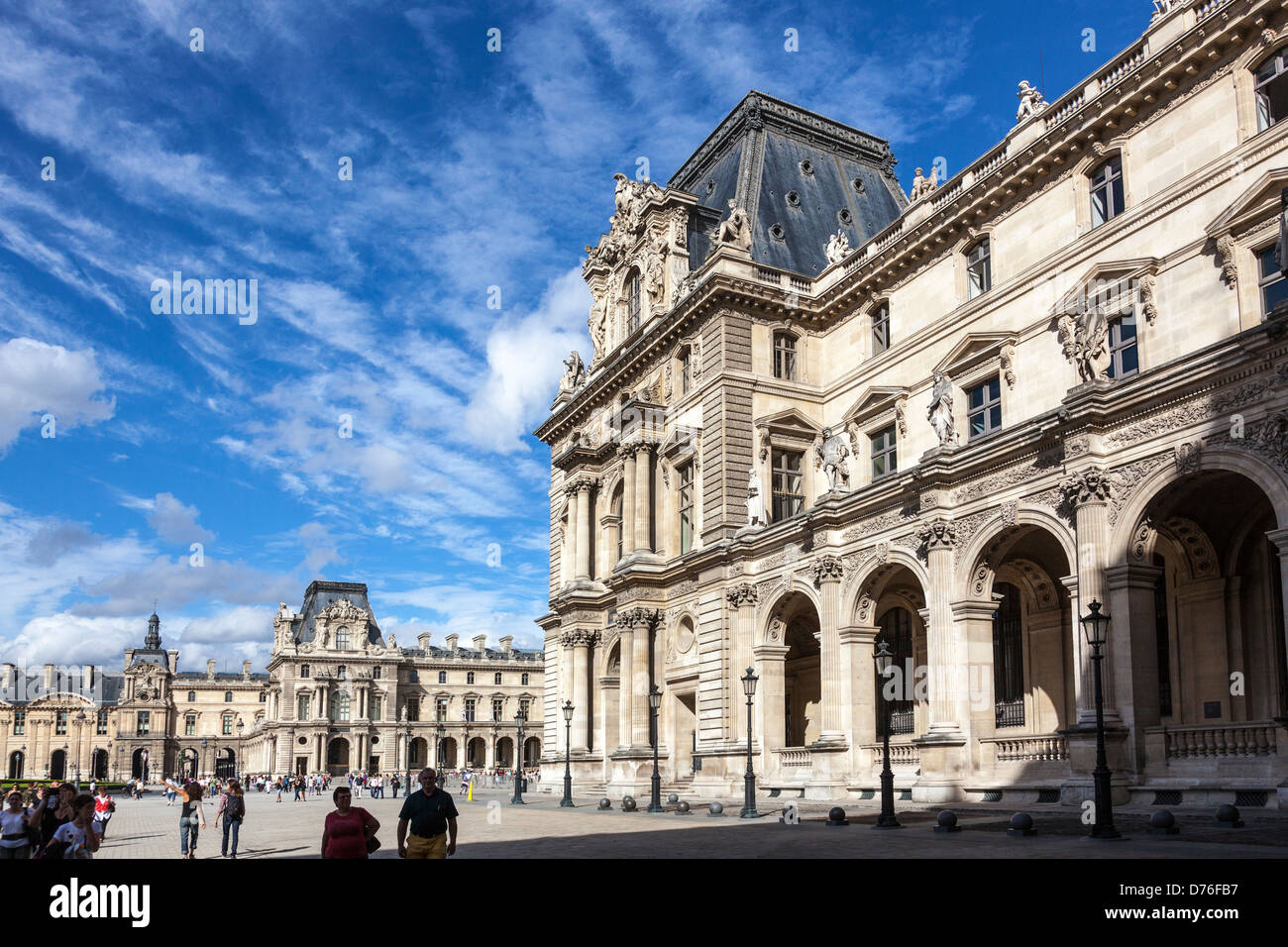The louvre palace hi-res stock photography and images - Alamy