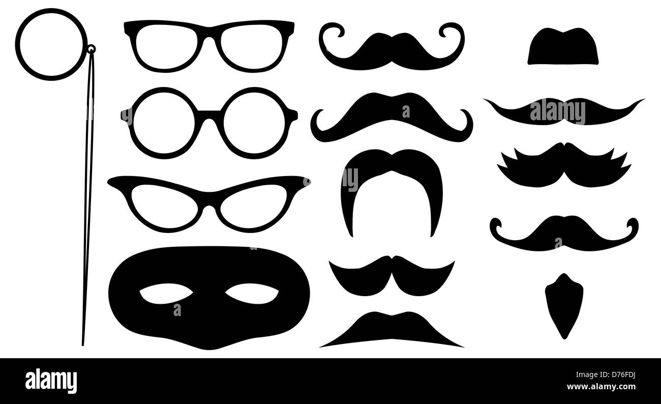 Disguises illustration hi-res stock photography and images - Alamy