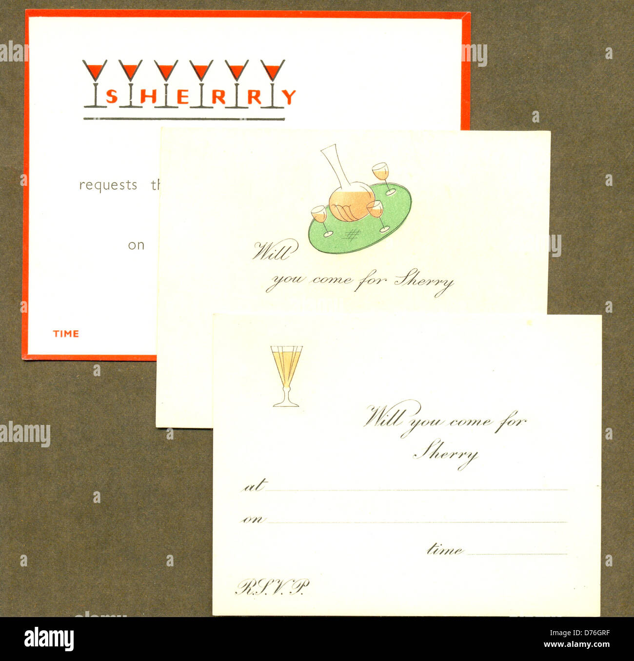 Sherry decanter hi-res stock photography and images - Alamy