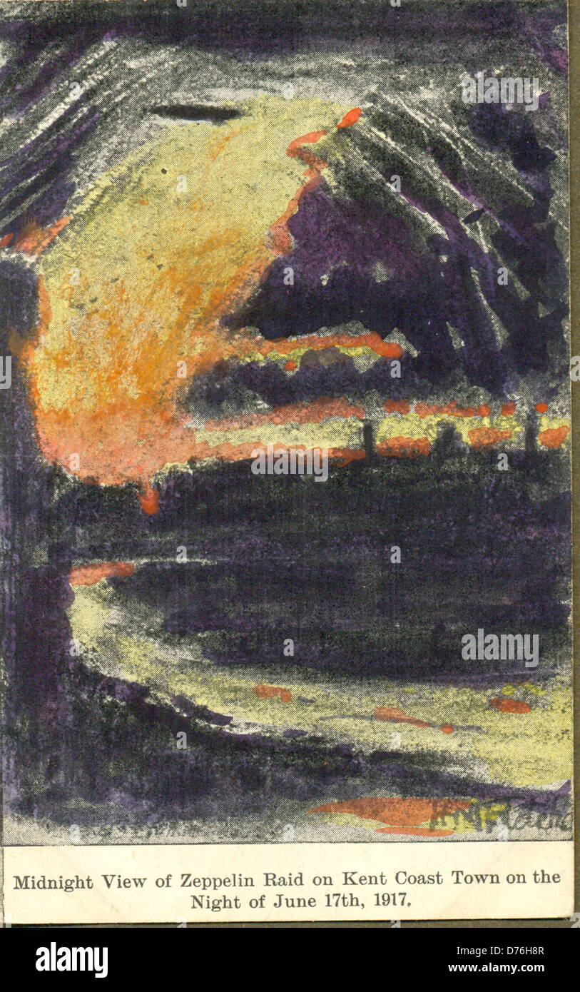 Zeppelin raid hi-res stock photography and images - Alamy