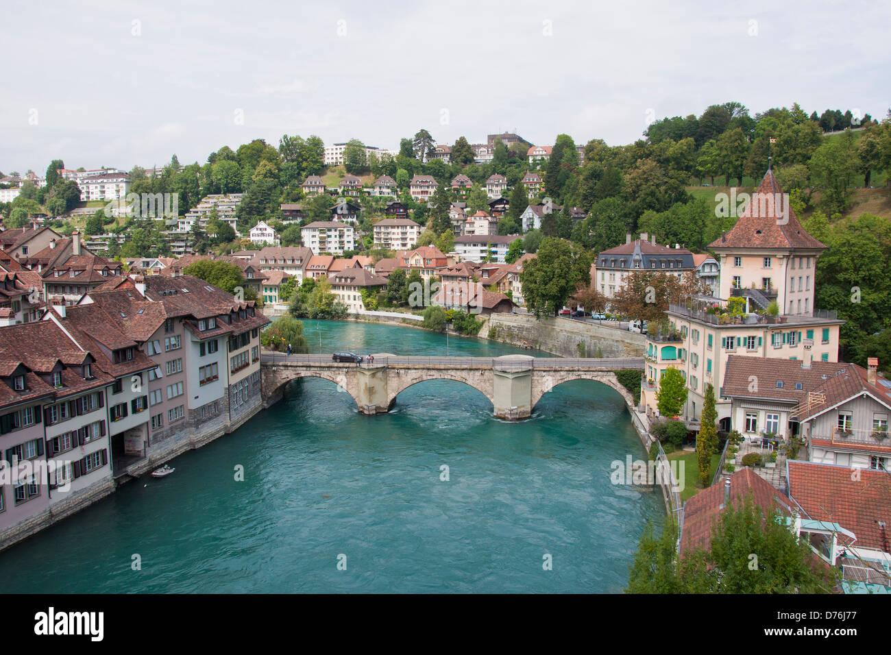 Switzerland, Bern, Landscape, Aare river Stock Photo - Alamy