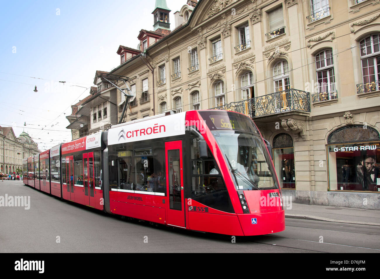 Switzerland, Bern, Tram Stock Photo - Alamy