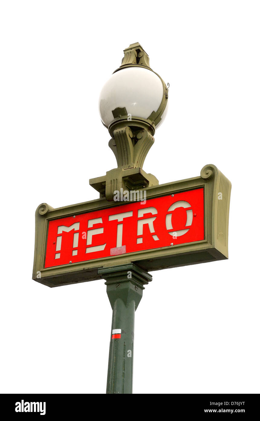 Paris metro logo hi-res stock photography and images - Alamy