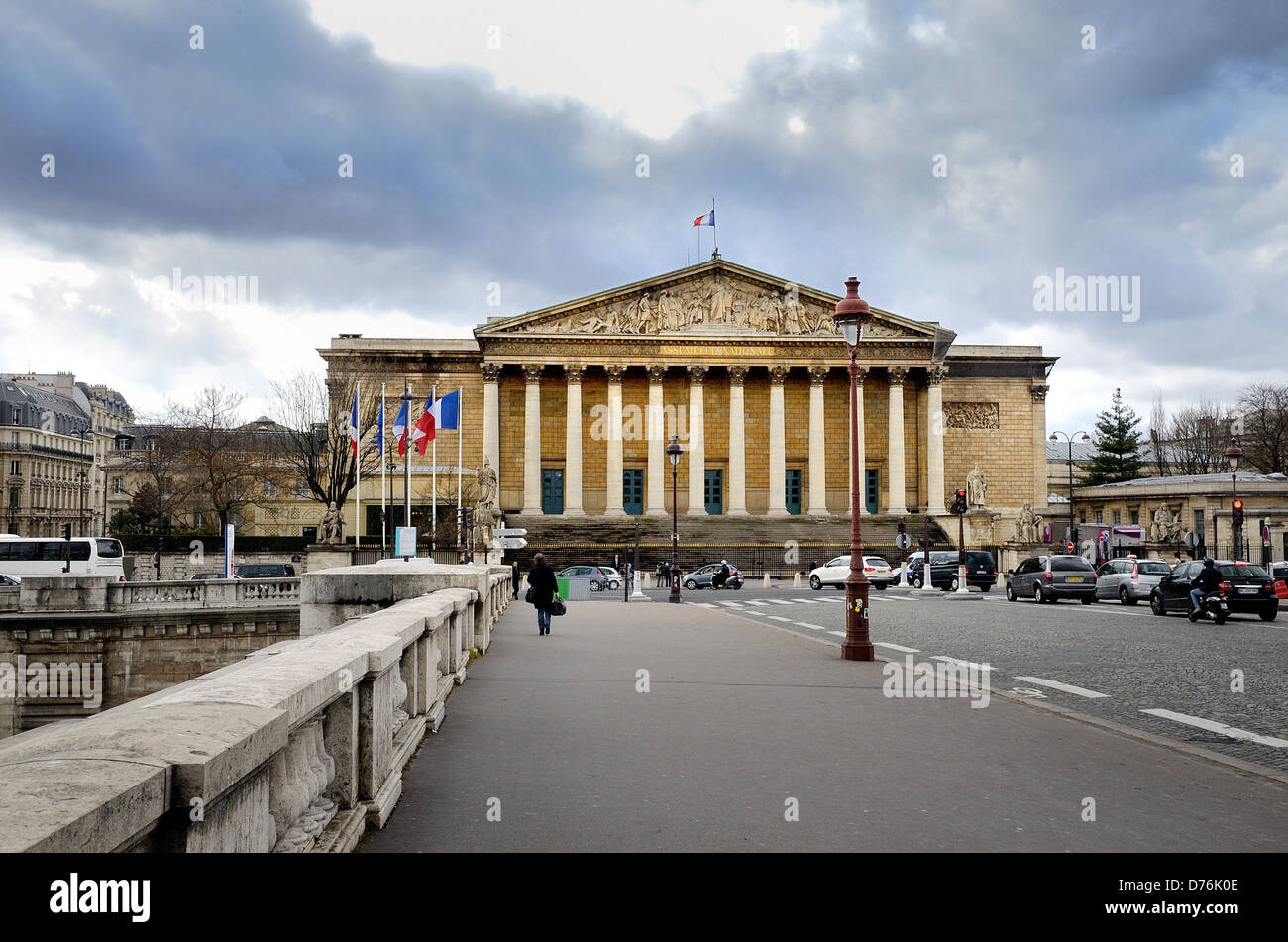 The National Assembly Paris France Stock Photo - Alamy